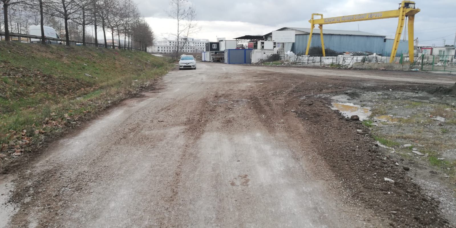 Başiskele´de Yeni Yol Açımı ve Yol Genişletme Çalışmaları